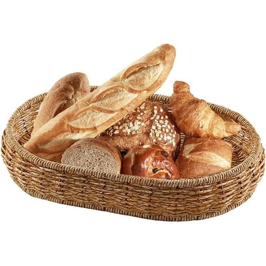 Plateau de Service en Rotin - Plateau Repas Ovale | Plateaux en Osier ...