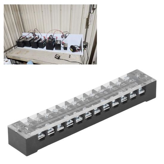 FAN-connecteur de bornier à 12 positions Lot de 5 Borniers D ...