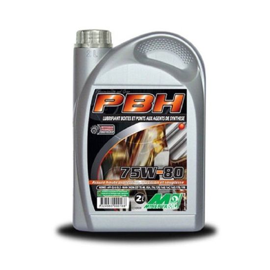 Huile de Transmission PBH EP 75w80 2L - Cdiscount Auto