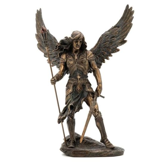 Archange Saint Sariel Figure décorative, Résine, 31 cm, Statue ...