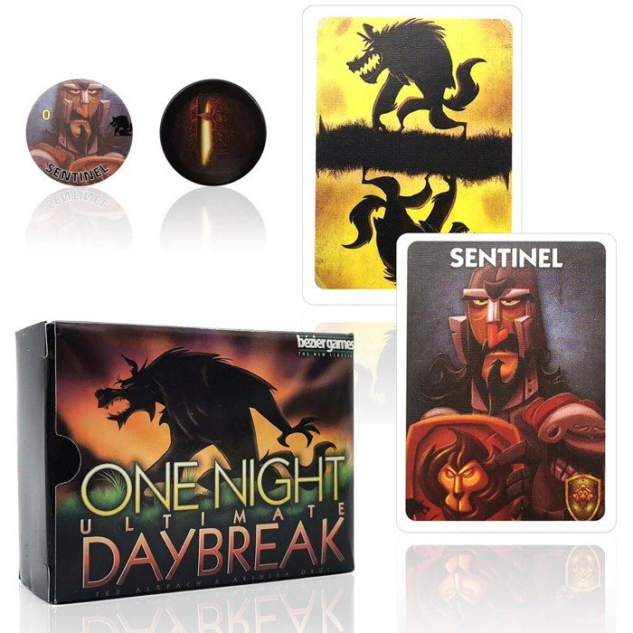 Jeu de société One Night UlOscar levé ewolf Daybreak,Vampire Alien ...