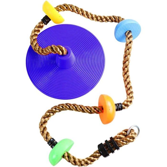 Balançoire Enfant Extérieur Siège de Corde d'escalade pour Enfants de 2 ...