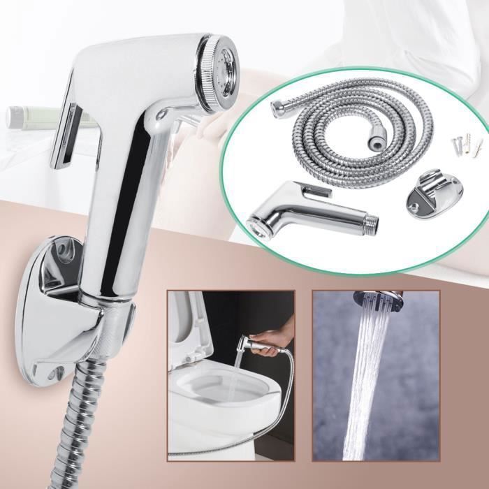 Kit Douchette Bidet WC Pulvérisateur de douche pour l'hygiène intime ...