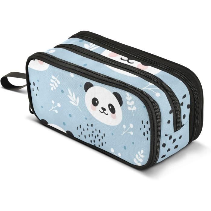 Grande Trousse À Crayons Mignon Panda -Portable -Pour Bureau, Papeterie ...