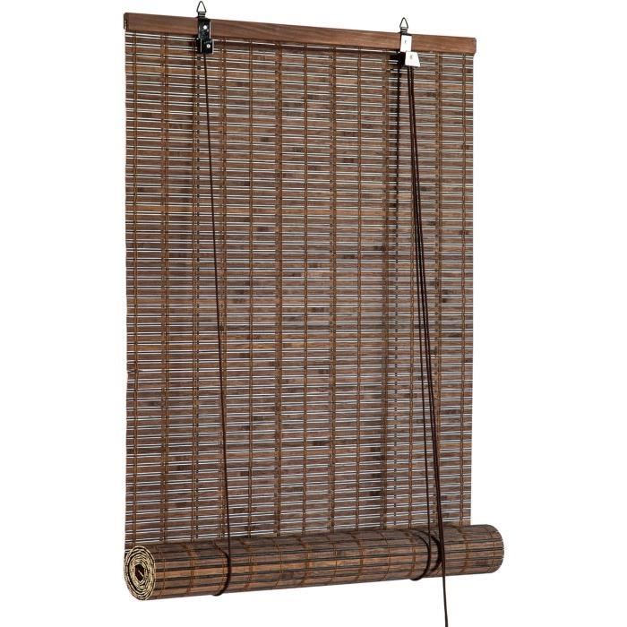 Rideau À Rouleau En Bambou Pour Intérieur, Store Roulant En Bambou Pour ...