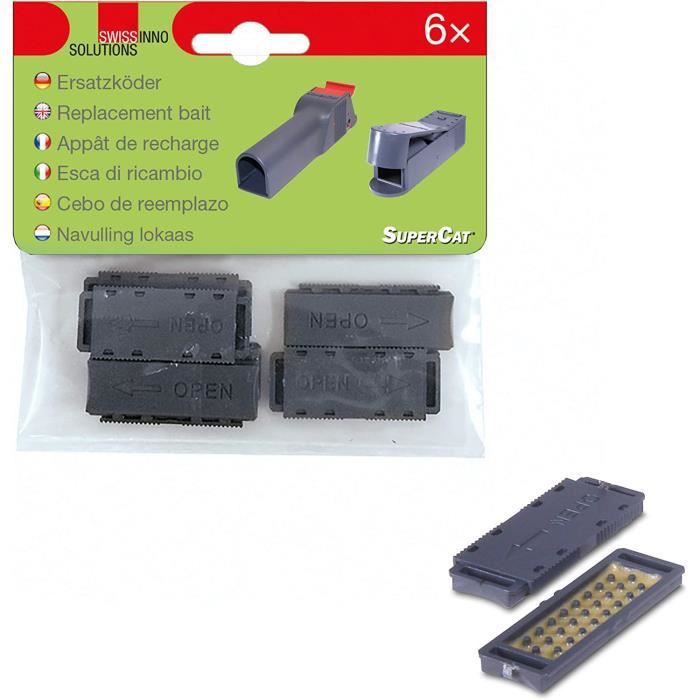 LIWI-SWISSINNO Solution Super Cat Appât pour Nasse à Souris Gris 13 x ...