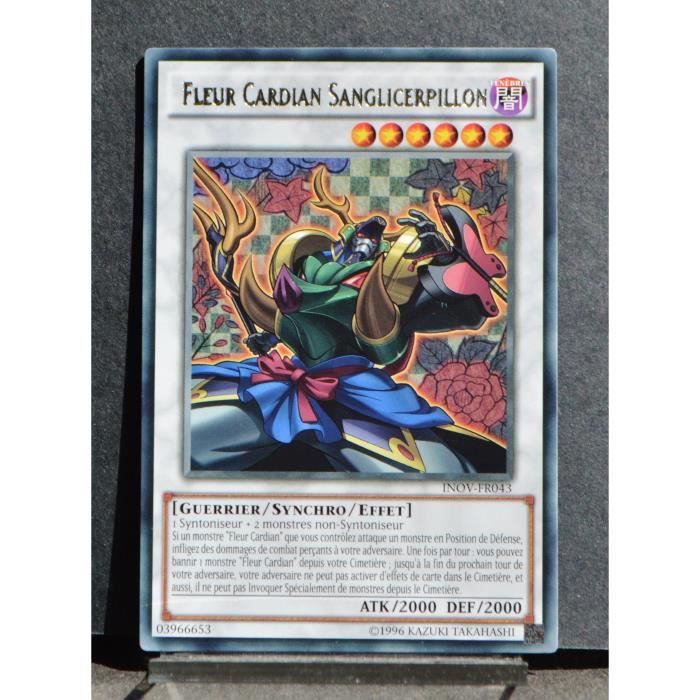 Carte YU-GI-OH INOV-FR043 Fleur Cardian Sanglicerpillon NEUF FR - Cdiscount Jeux - Jouets