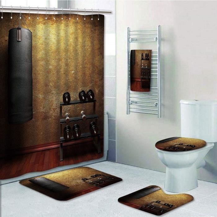 Équipements de salle de gym Fitness haltères Work Out 3D séquoia 5 ...