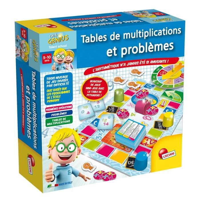 Jeu quiz mathématiques I'm a Genius - Tables de multiplications et ...