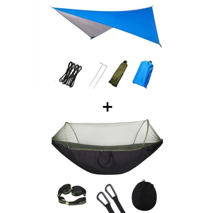 Mobilier de jardin,Hamac Parachute Portable Pop-Up,hamac de Camping en ...