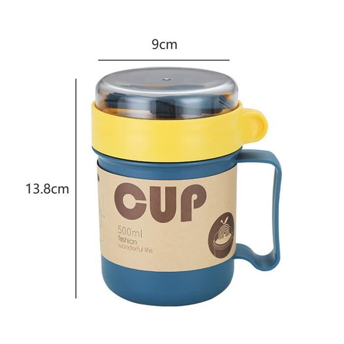 Boîte à déjeuner de 500ml contenant isolé thermique pour aliments ...