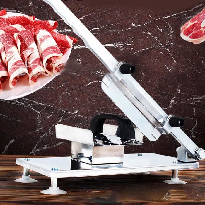 Trancheuse, trancheuse multifonctionnelle manuelle pour viande bovine ...