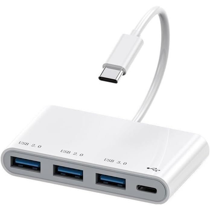 Hub Usb C, Adaptateur Multiport Usb C Vers Usb 3.0, Hub D'Extension 4 ...