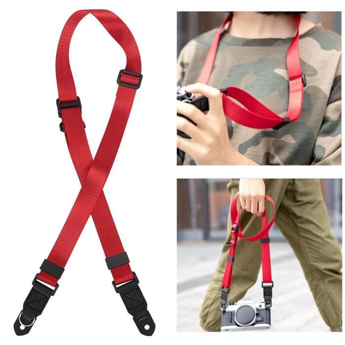 Sangle de Caméra Universelle Bandoulière Réglable pour / / Caméra ...