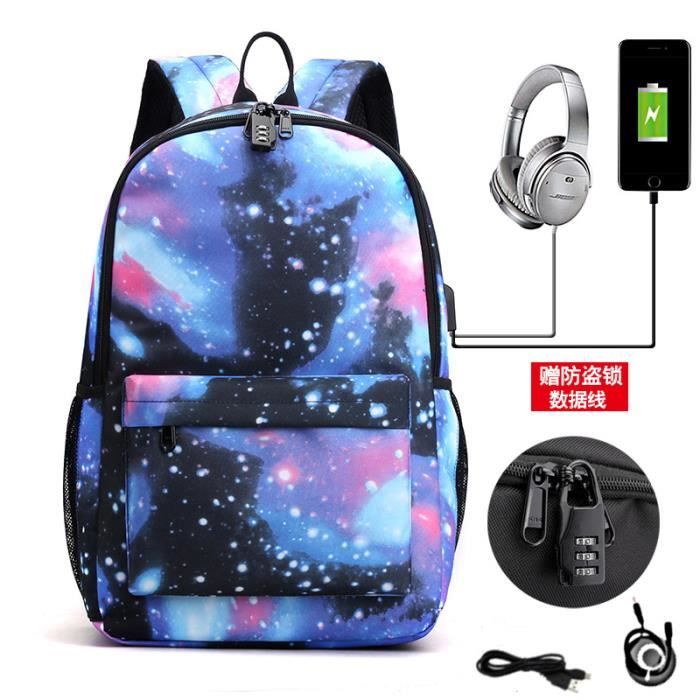 Cartable pour Filles et Garçons, Cartable College adolescent Bag Sac ...