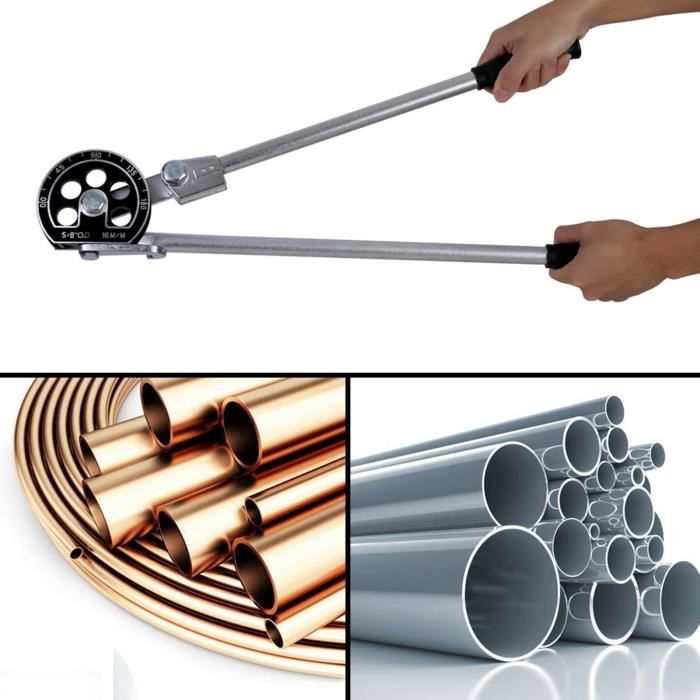 Cintreuse de tube à 180 ° Outil de cintrage de cintreuse de tube de 5-8 ...