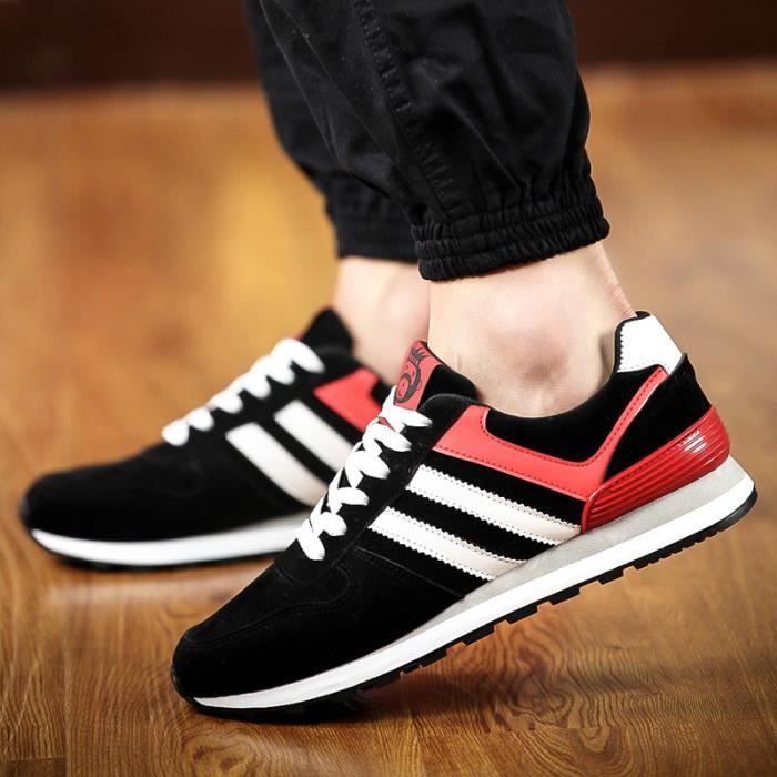 Baskets Chaussures Homme Noir Noir - Cdiscount Chaussures