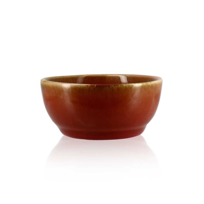 Bol - OGO LIVING - POKE BOWL - Grès Rouge - 8 cm - 100 ml - Rond ...