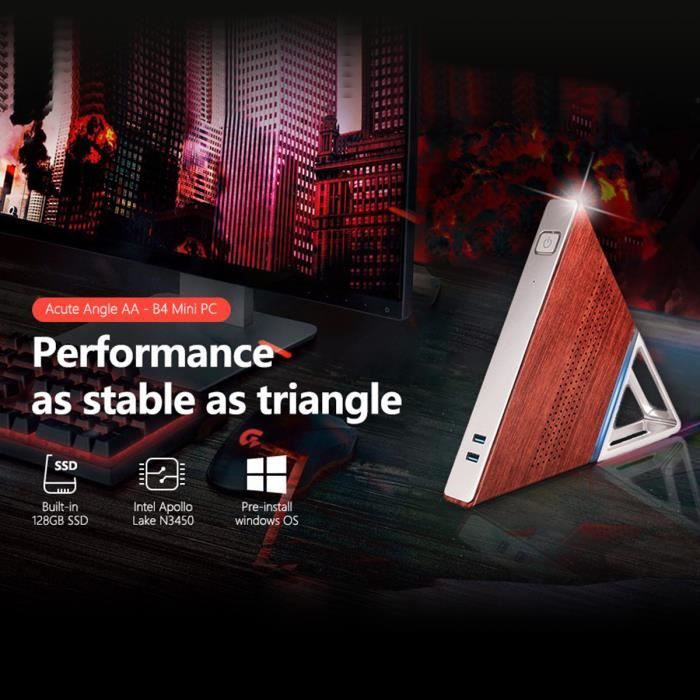 Acute Angle AA-B4 - Mini PC - Unité Centrale Lecteur - Intel Apollo ...