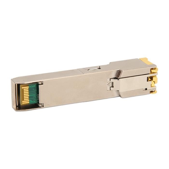Qiilu SFP Transceiver RJ45 1.25G Gigabit 100M Ethernet Module ...