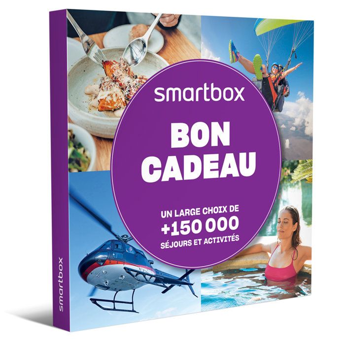 SMARTBOX - Bon Cadeau - 40 euros - Coffret Cadeau | 40 euros en Bon ...