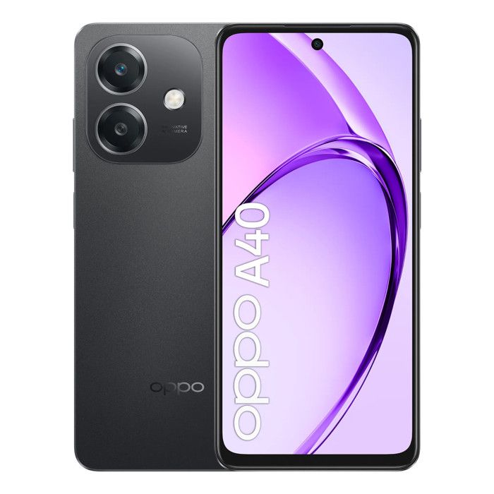 OPPO A40 Smartphone Nero Dual SIM Android 14 50MP Fotocamera 6.67 ...