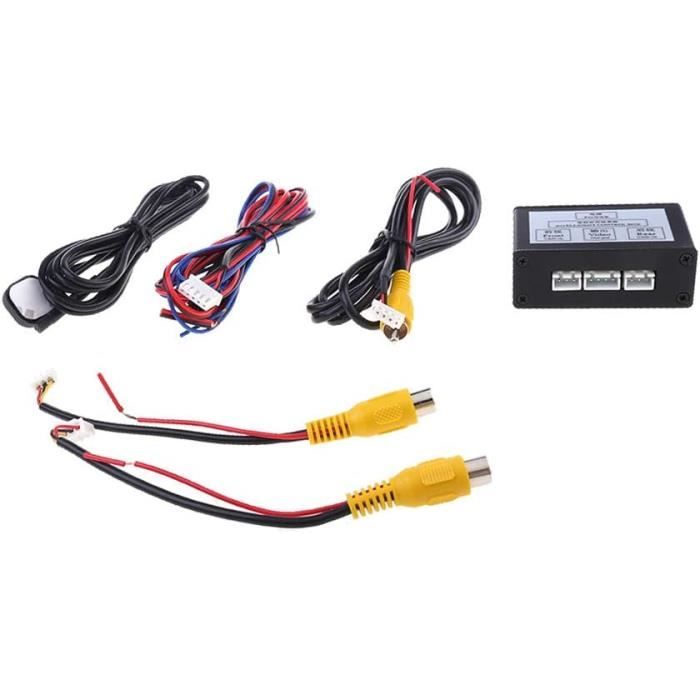 Boîtier De Contrôle Intelligent 2 Ch Caméra De Voiture Pour Vidéo ...