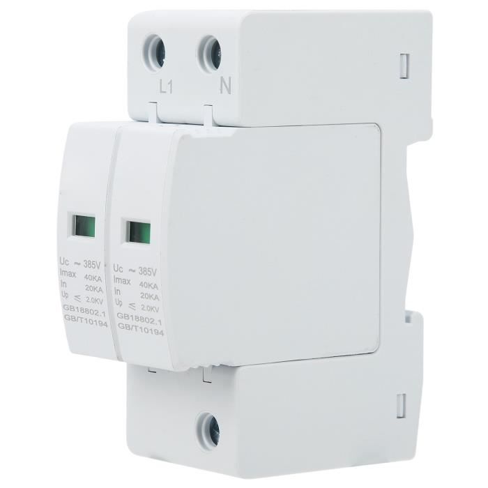 Module parafoudre domestique 2P - VBESTLIFE - SEGLY-40kA - Anti ...