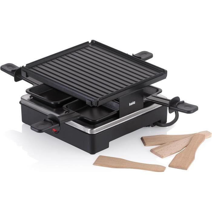 Raclette/Grill - YOKULI - Geneva - 4 personnes - Plaque réversible en ...
