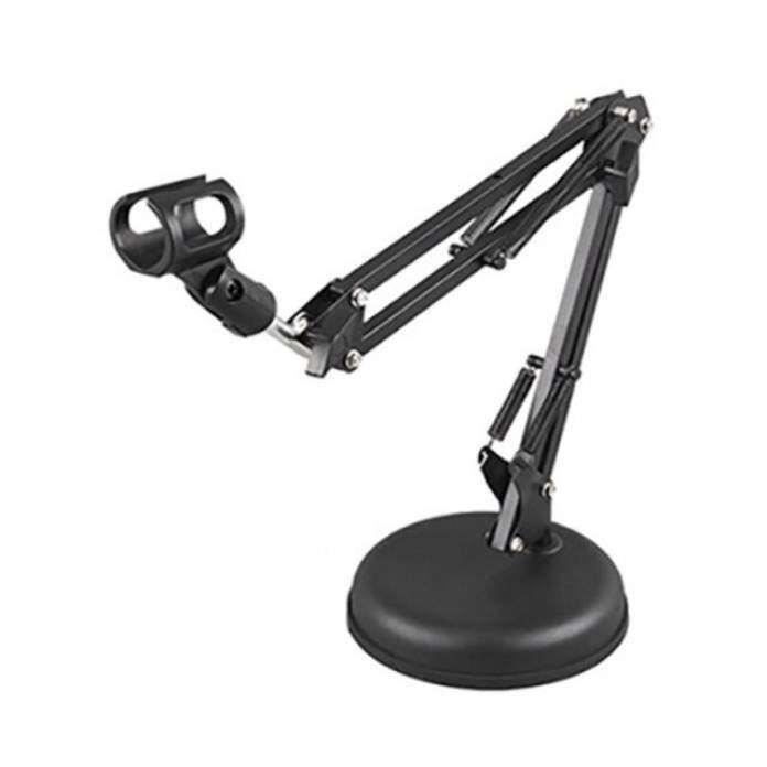 WD06004-MICROPHONE DE CHANT,Pied de micro de bureau réglable. support ...
