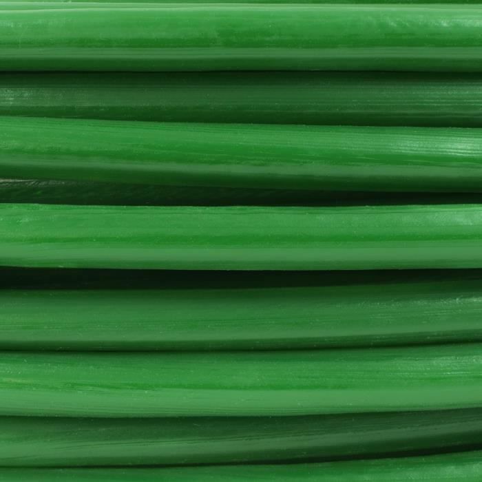 5M Pvc Cable Acier 3Mm Vert Couleur 1X7 Gaine Corde De Foresterie ...