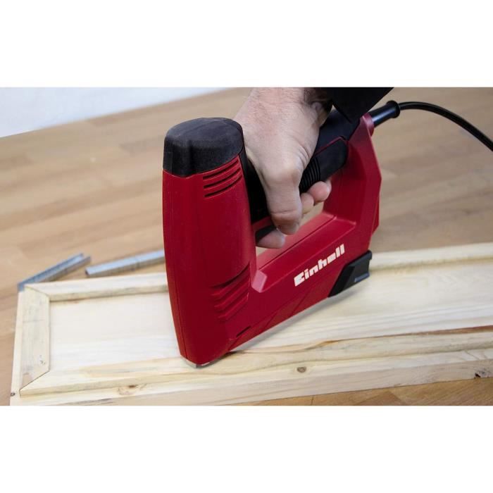 Einhell Agrafeuse électrique TC-EN 20 E (220-240 V, souffle à au moins ...