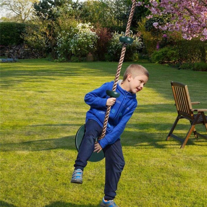 Balançoire Enfant Extérieur Siège de Corde d'escalade pour Enfants de 2 ...