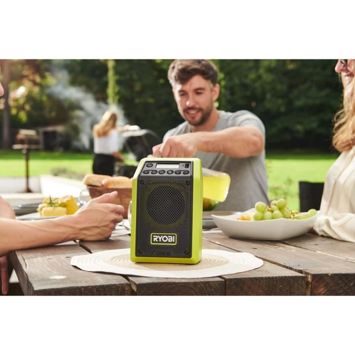 Radio bluetooth RYOBI 18V One+ - AM/FM - sans batterie ni chargeur ...