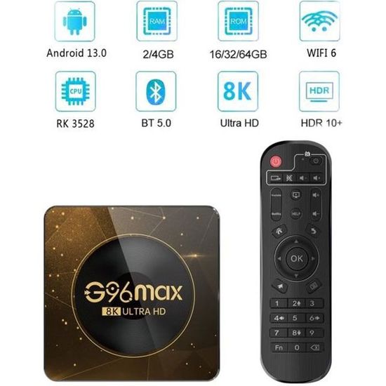 MEDIA STREAMER - BOX MULTIMEDIA TV Box Android RK3528 Android 130 2G ...