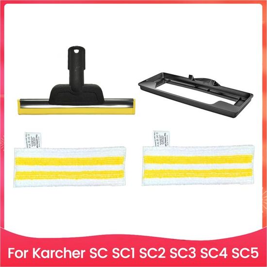 Buse de Raclette pour Vitres, Balai Vapeur pour Tapis, Chiffons de ...