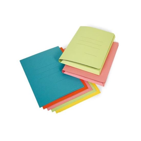 Porte-document Dossier en carton Saphir Lembo Triple Sans impression ...