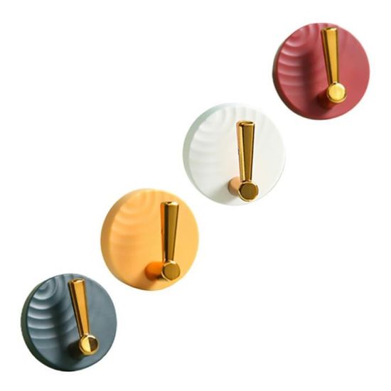 Crochets Muraux 4Pcs Crochets de Manteau Robuste Crochets de Serviettes ...