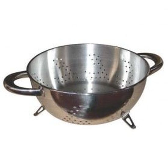 Passoire en inox sur pieds - D: 24 cm - Cdiscount Maison