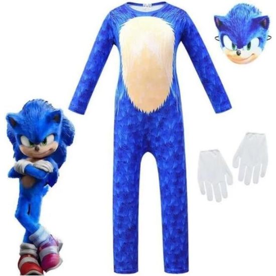 Costume Sonic Le Hérisson Classique Pour Jumpsuit Costume De Vêtements
