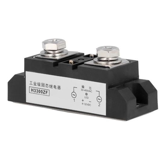 Tbest Industrial Solid State Relay, 300A Industrial SSR Aluminum Base ...