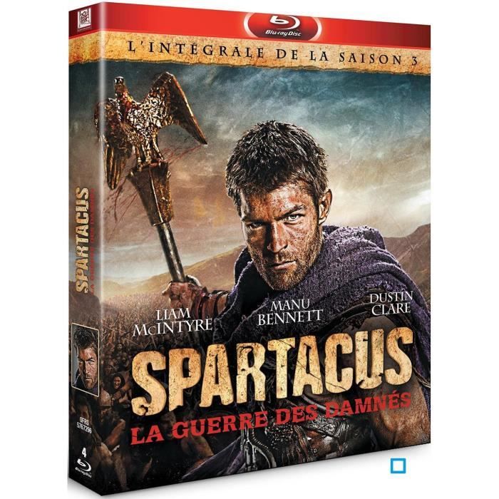 Blu-Ray Coffret - Fox Pathe Europa - Spartacus, saison 3 - 10 heures ...