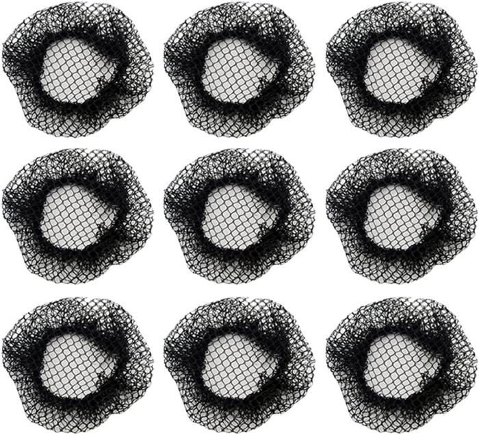 20 Pièces Ensemble De Filet À Cheveux Tour De Cou Élastique Filets À ...