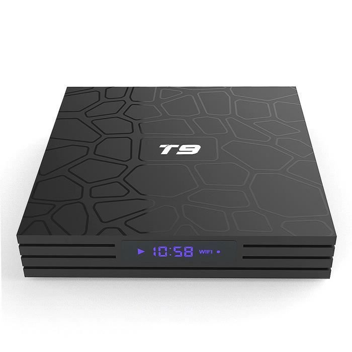TV BOX T9 RK3328 4K 24G WIFI Bluetooth USB 30 4Go 32 Go Smart TV Box ...