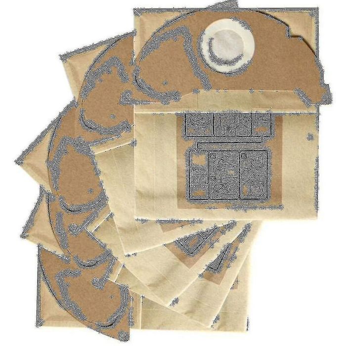 Lot de 10 sacs à poussière pour aspirateur Karcher D2250/a2004/a2054 ...