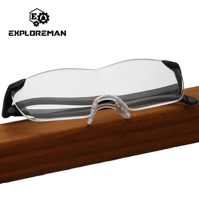 Lunettes Presbytes Portables AIHONTAI - Loupes Grossissantes 160% ...