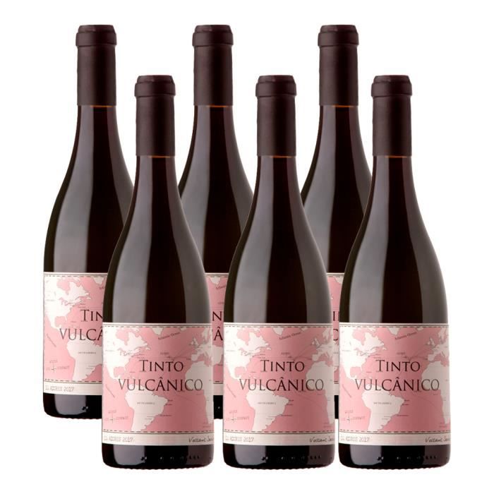 Tinto Vulcânico - Vin Rouge - Lot de 6 - La cave Cdiscount