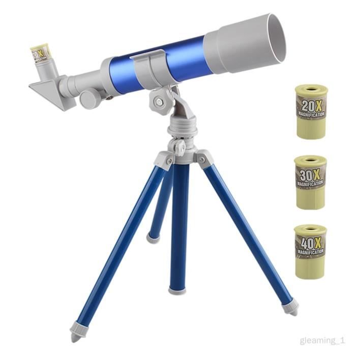 Jouets de télescope - D Bleu - Télescope réfracteur astronomique ... Jouets de télescope - D Bleu - Télescope réfracteur astronomique ...