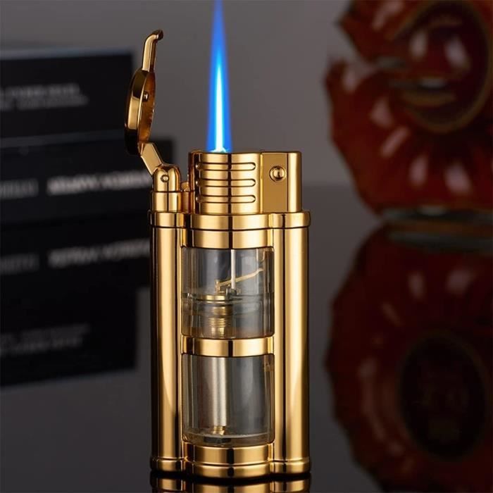 Briquet Torche Au Butane Portable Créativité Briquets Coupe-Vent À Jet ...