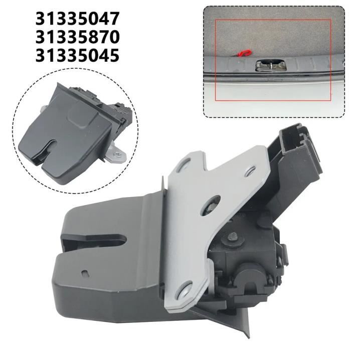 Serrure de couvercle de coffre en plastique noir, Accessoires pour ...